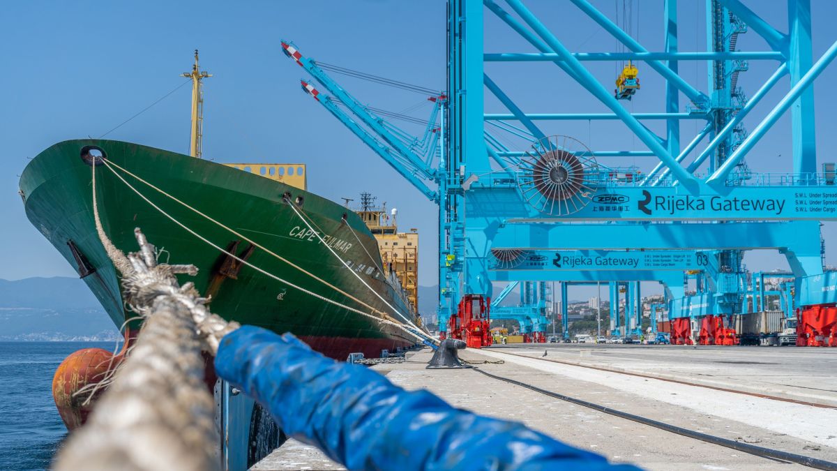 Rijeka Gateway ulazi u završnu fazu testiranja - pristali prvi testni ...