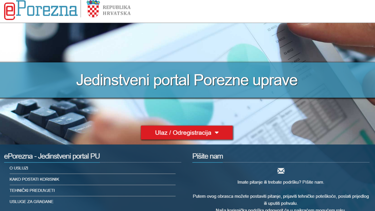 Za vikend bit će nedostupna većina e-usluga Porezne uprave | Financije.hr